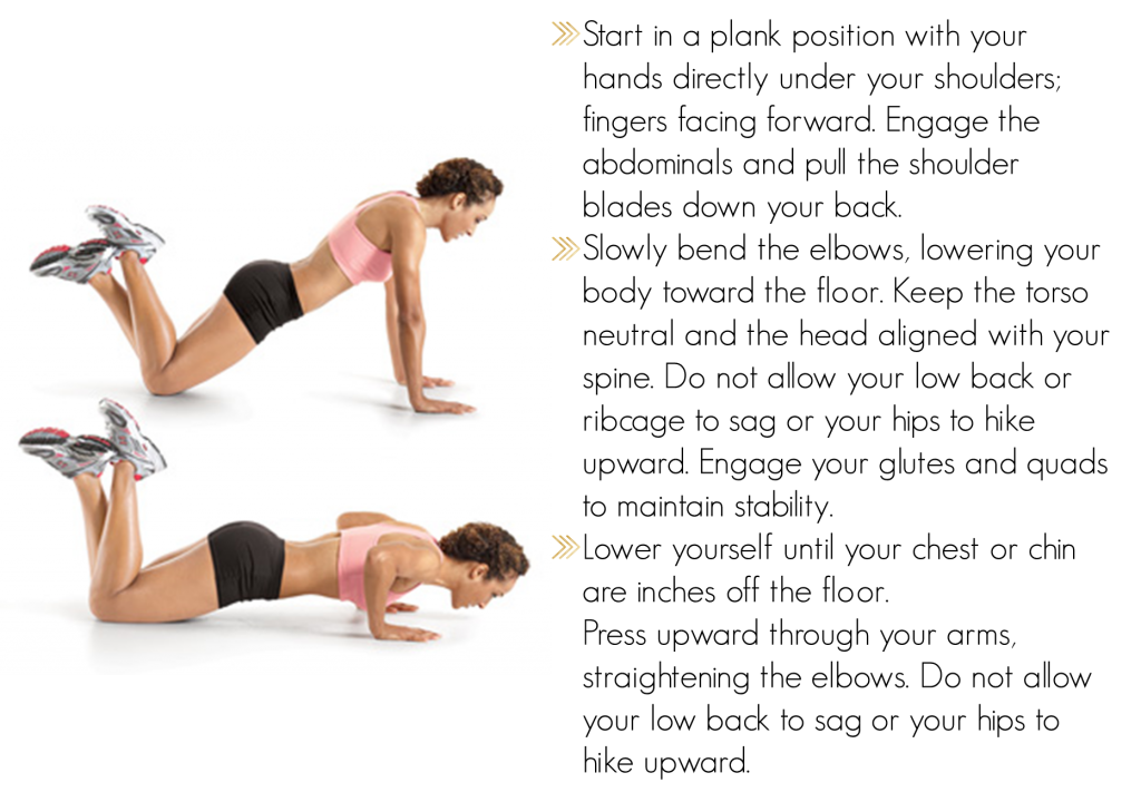 Modified Push up – The Four Percent